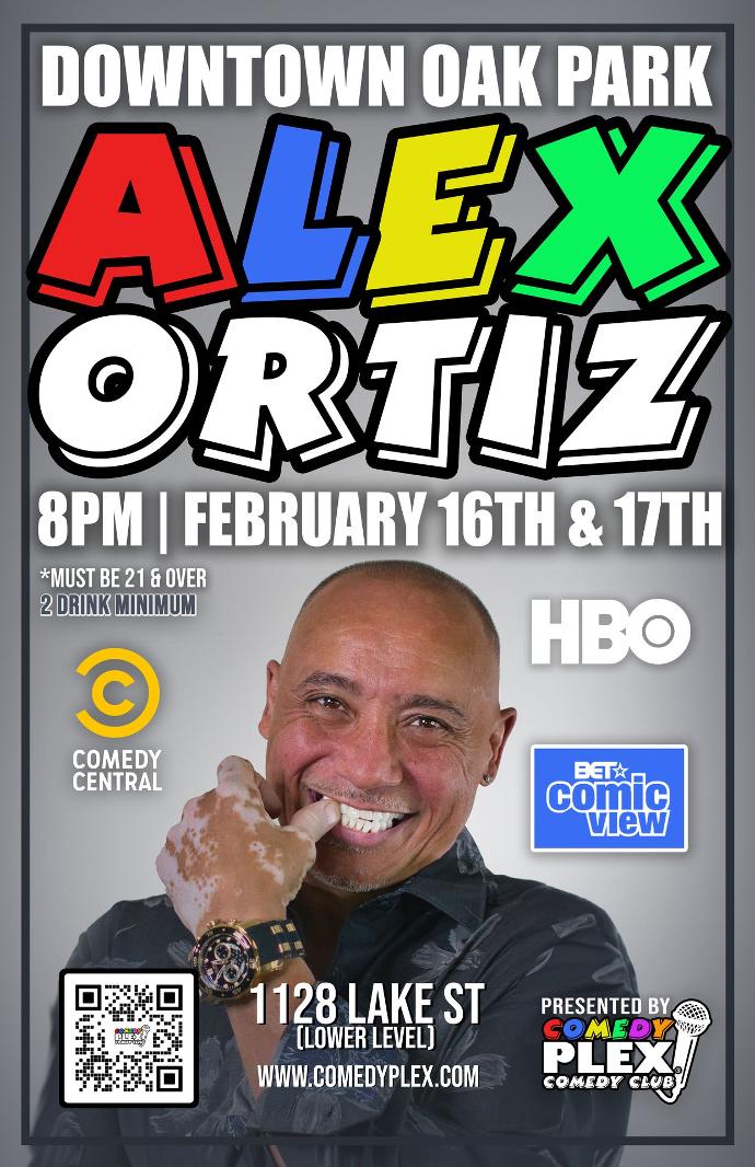 Comedy Plex Presents: Alex Ortiz | Comedy Plex Comedy Club